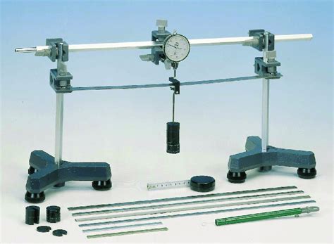 Apparatus For Determining The Modulus Of Elasticity 2 Download Scientific Diagram
