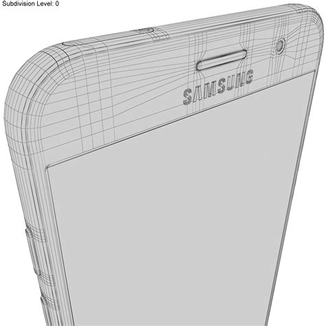 Samsung Galaxy A7 2017 Gold Sand Modelo 3d 39 3ds Fbx Max Obj