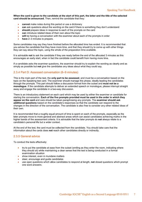 Igcse Speaking Test3 Pdf