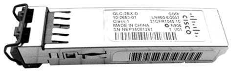 Cisco Sfp Modules For Gigabit Ethernet Applications Data Sheet Cisco