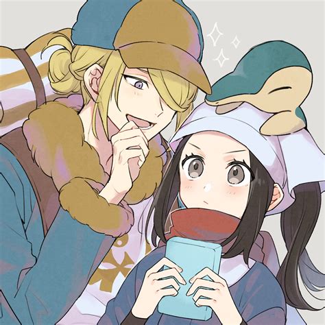 Akari Cyndaquil And Volo Pokemon And More Drawn By Sugaharu Danbooru