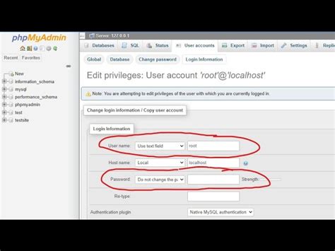 Xampp For Mswindows Creating Root Password And Securing How To Reset