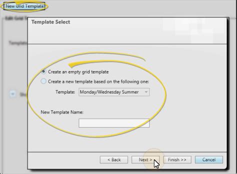 Set Up Scheduler Templates