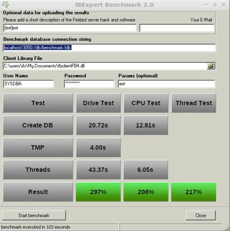 Ibexpert Benchmark Tool Ibexpert