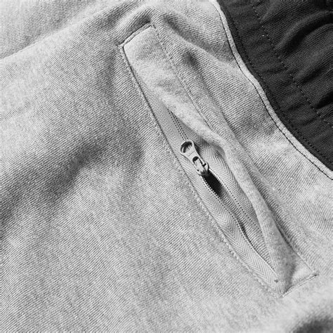 Nike Big Swoosh Short Grey Heather White And Black End Global