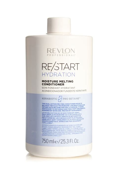 Revlon Restart Hydration Moisture Melting Conditioner Various Sizes Salon Hair Care