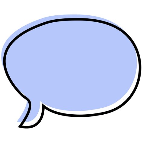 Colorful Talking Bubble