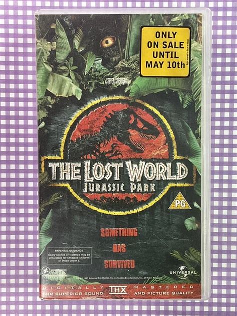 The Lost World Jurassic Park Vhs Video Tape Cert Pg Movie £500