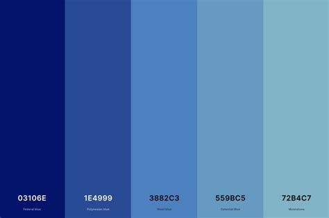 25 Best Indigo Color Palettes With Names And Hex Codes In 2024 Indigo Colour Palette Indigo