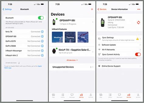 Bluetooth Settings 1 Hiking Emergency Beacon