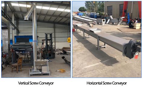 Difference Between Vertical Screw Conveyor And Horizontal Screw