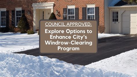 Burlington Council Approves Exploring Costs Options To Enhance City Wide Windrow Snow Removal