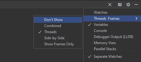 How To Disable The Thread View While Debugging In Rider 2021 3 Rider