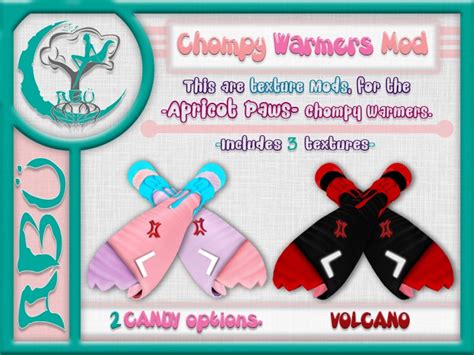 Second Life Marketplace ~abu~[texture Mod] Ap Chompy Warmers