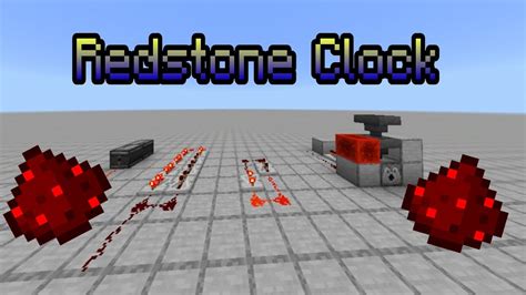 How To Make A Redstone Clock Pe At Guillermo Wilbur Blog