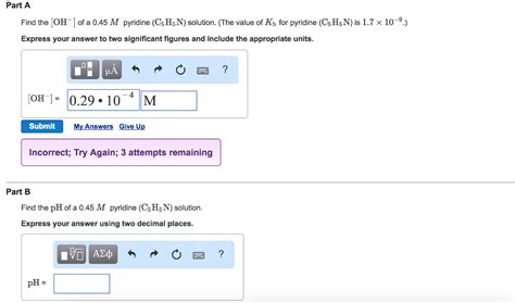 Solved Part A Determine The Percent Ionization Of A 0 145