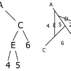 A BSP Tree And The Corresponding Partitioning Of A Plane Lines Are Download Scientific Diagram