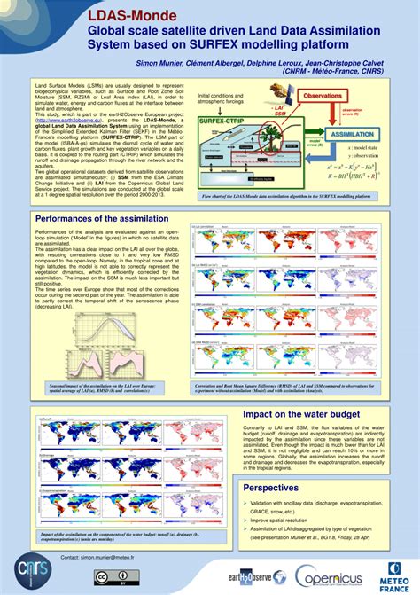 Pdf Ldas Monde Global Scale Satellite Driven Land Data Assimilation