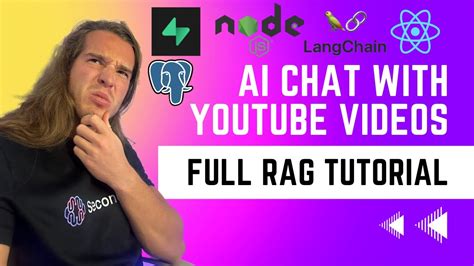 Full Rag Tutorial Ai Chat With Youtube Langchain Node Supabase Postgres Pgvector React