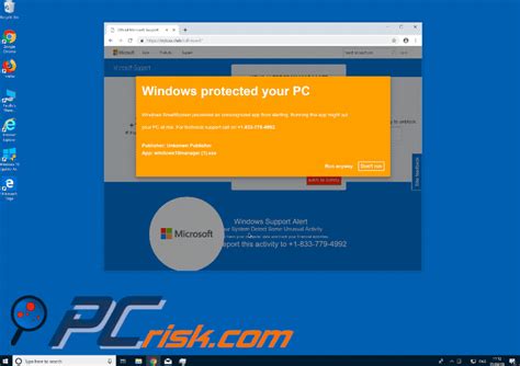 Windows Protected Your Pc Pop Up Scam Removal And Recovery Steps Updated