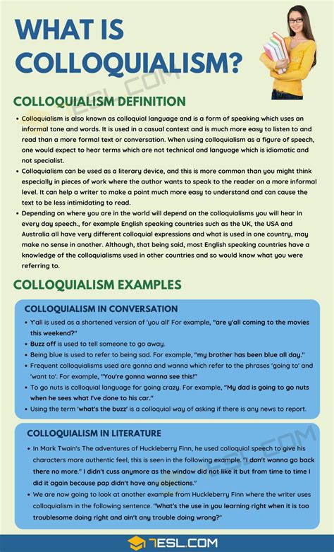 Colloquialism Definition And Useful Examples Of Colloquialism • 7esl
