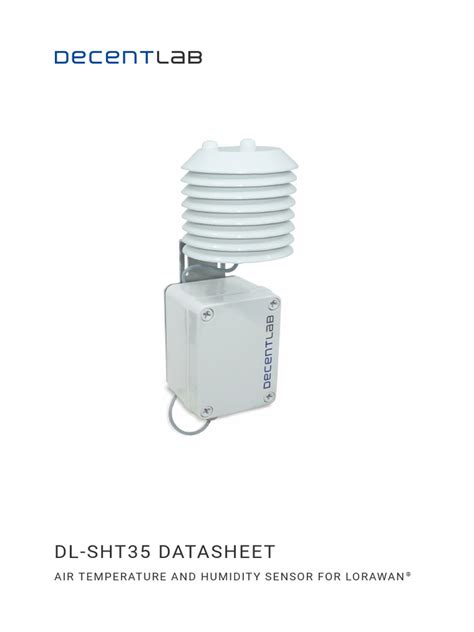 Decentlab Dl Sht35 Datasheet Pdf Integer Computer Science Radio