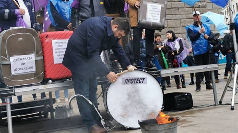 Енергетици и миньори от въглищните региони излязоха на протест ВИДЕО СНИМКИ Nova