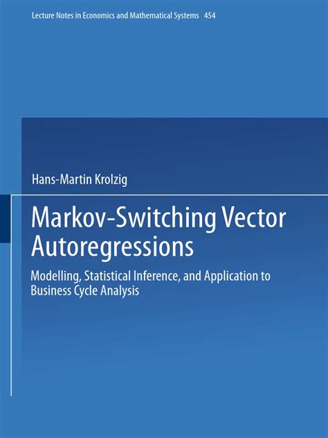Ms Var Libro Pdf Vector Autoregression Time Series