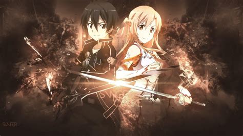 Kirito And Asuna Wallpapers Wallpaper Cave
