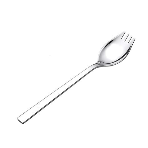 1pc Multi Function Spoon Fork All In One Long Hand Vicedeal