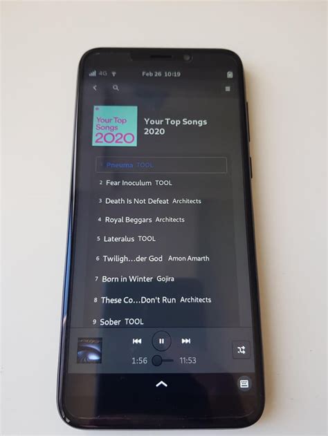 spotify on the pinephone r pine64official