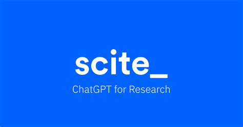 Ai For Research Scite