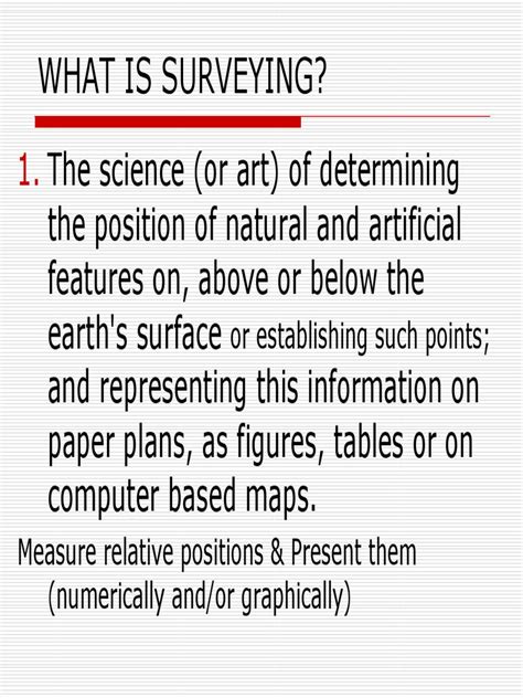 What Is Surveying Pdf Surveying Observational Error