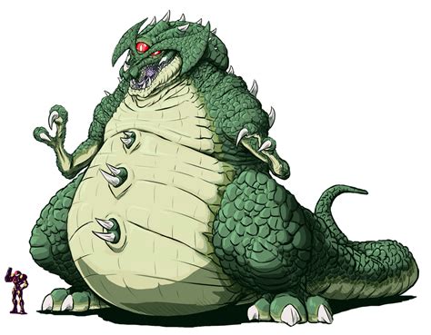 Metroid Kraid By Ev Artwork On Deviantart