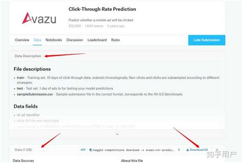 如何在kaggle上下载数据 知乎