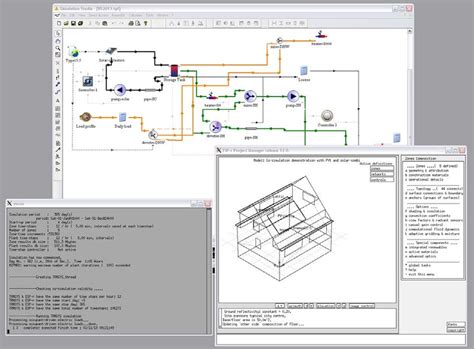 Co Simulation Session Model Inputs Created Through Trnsys Top And
