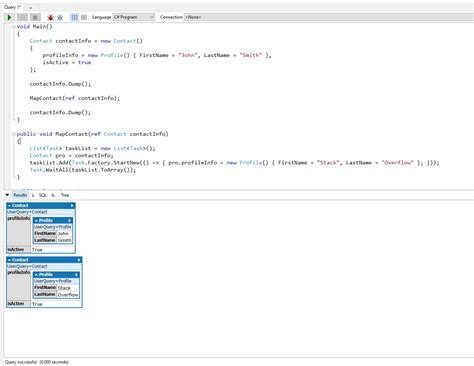Reference How To Assign Values To A Property Of An Object Using Task In C Stack Overflow