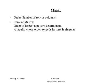 PPT Matrix PowerPoint Presentation Free Download ID 252649