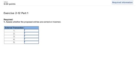 solved value 1 00 points exercise 2 3 analyze the impact of