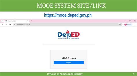 Mooe Web Based System Guide 2 0 Ppt And Public Pptx