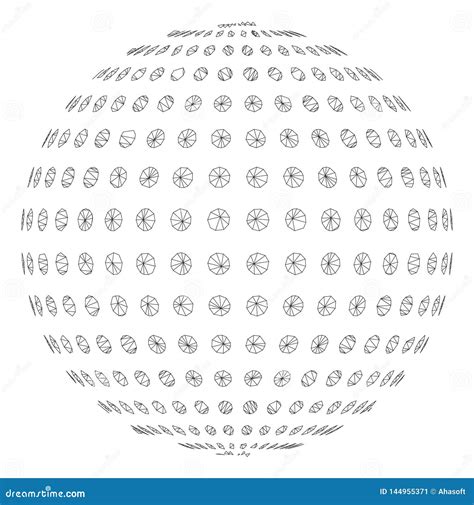 Abstract Dotted Sphere Polygonal Frame Vector Mesh Illustration Stock Vector Illustration Of