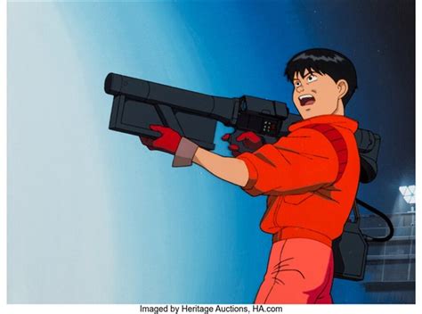 Akira Kaneda Production Cel With Master Background Tokyo Movie Shinsha