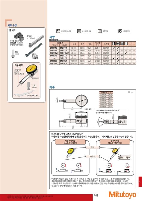 측정기기 측정공구 마이크로미터 마이크로 외경마이크로 외측마이크로 내경마이크로 내측마이크로 미스도요 미쓰도요 미쓰토요 일제측정기 보어게이지 실린더게이지
