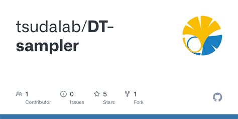 Github Tsudalab Dt Sampler