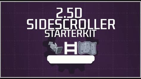 2 5d sidescroller starterkit youtube
