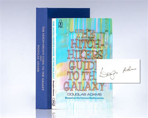 Hitch Hikers Guide To The Galaxy Douglas Adams First Edition Signed