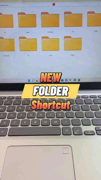 shortcut for create new folder 📂 new folder kaise banaye shorts