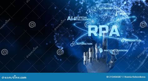 Rpa Robotic Process Automation Innovation Technology Concept Robot