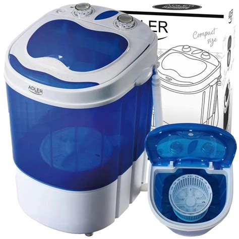 Стиральная машинка полуавтомат с малым потреблением воды Adler Ad 8051 Стирально центрифужная