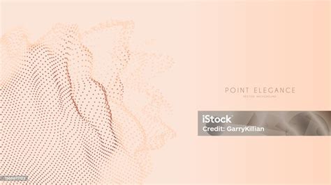 베이지 추상 적 결함 점 구 배경 우아한 세련된 미래 템플릿 0명에 대한 스톡 벡터 아트 및 기타 이미지 0명 3차원 형태 개념 Istock
